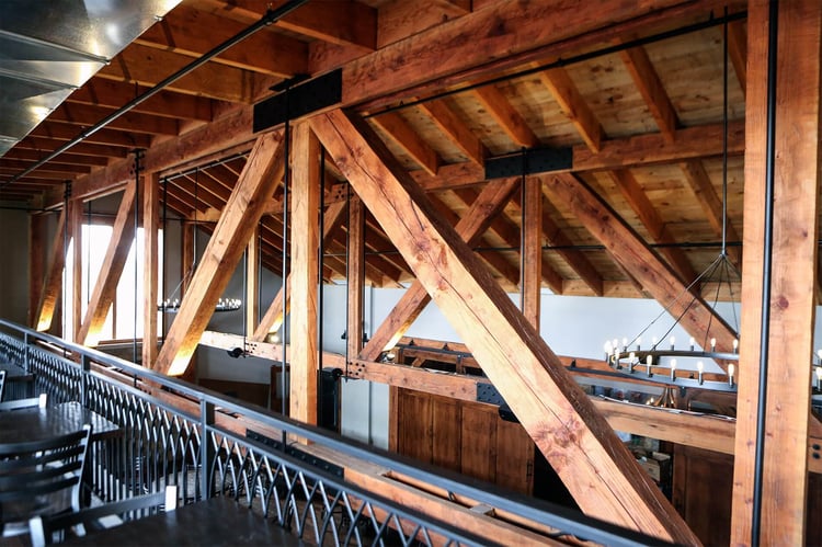 Northern Log — Top-Notch Support: Beam Trusses from Northern Log
